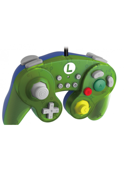 Геймпад проводной Hori Battle Pad-Luigi (NSW-136U) (Nintendo Switch ...