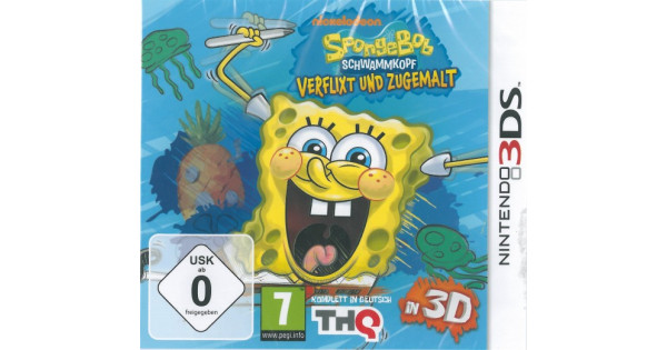 Купить игру SpongeBob Squigglepants 3D (Nintendo 3DS) для Nintendo 3DS ...