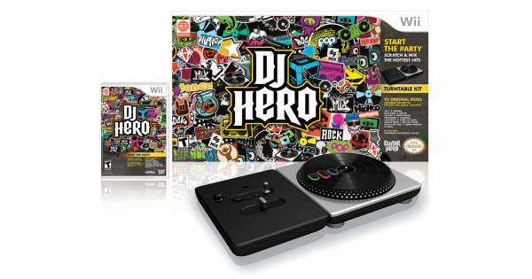 Купить DJ Hero Bundle (игра + контролер) для Nintendo Wii в магазине ...
