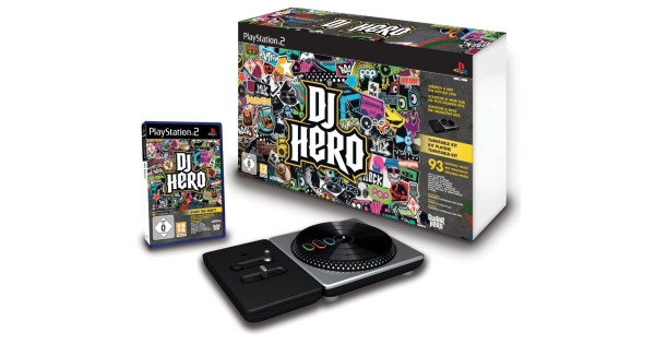Купить игру DJ Hero Bundle (игра + контролер) для PS2 в интернет-магазине