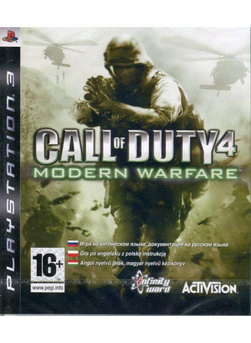 Купить игру Call of Duty 4: Modern Warfare для PS3 в интернет-магазине ...