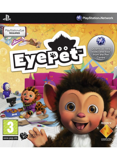 Купить игру EyePet (PS3) для Sony PlayStation 3 в интернет-магазине ...