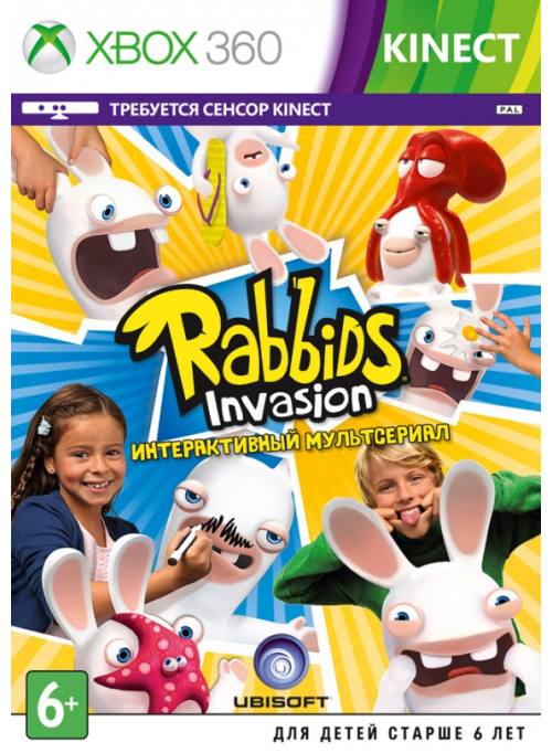 Купить игру Rabbids Invasion для Xbox 360 в интернет-магазине Savelagame